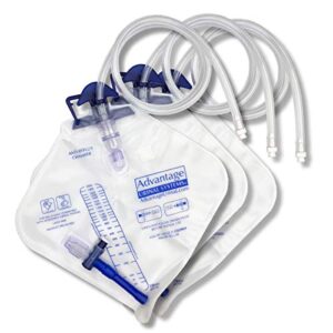 advantage urinal systems replacement collection bag 3 pack