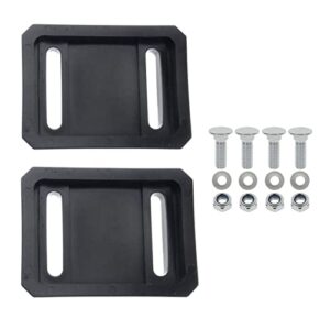 plastic skid shoe set for mtd snowblower 784-5580 storm 10030 1130 1028 1030 polar blast 10530 13045