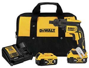 dewalt 20v max* xr screw gun kit with threaded clutch housing (dcf624p2)