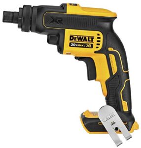 dewalt 20v max* xr screw gun with threaded clutch housing, tool only (dcf624b)