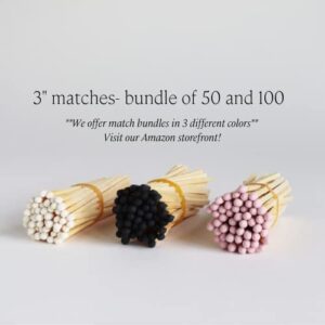 Henro Company Match Striker - Handmade in North Carolina | Works with ALL MATCHES - 2.25" x 2" New Home Hostess Birthday Anniversary Gift (White)