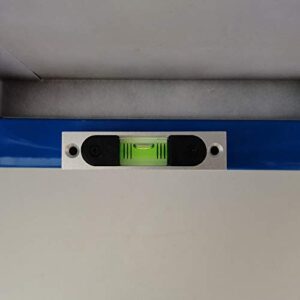 Metal high precision strip type adjustable level small level ruler rectangular horizontal bubble (green magnetic)