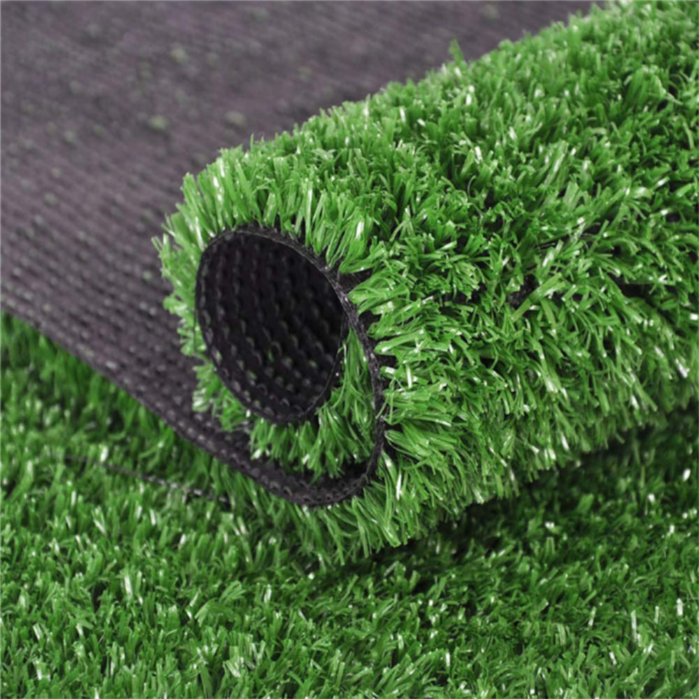 Sigetree Artificial Grass Mats Lawn Carpet Customized Sizes, Synthetic, Indoor Outdoor Landscape, Faux Grass Rug for Pets 3Feet X 5Feet