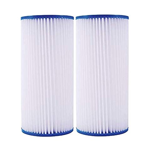 IPW Industries Inc. FXHSC 10" x 4.5" Whole House Water Filter, Compatible with GE FXHSC, Culligan R50-BBSA, Pentek R50-BB and Dupont WFHDC3001, American Plumber W50PEHD, GXWH40L (Pack of 2)