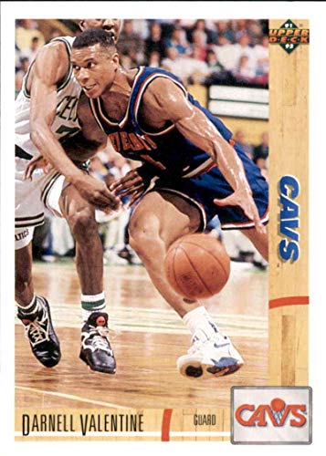 Basketball NBA 1991-92 Upper Deck #227 Darnell Valentine #227 NM Cavaliers