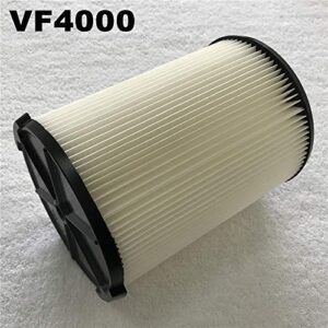 VF4000 Standard Filter for Wet/Dry Vacs Ridgide Vacs 5 Gallons and Larger Vacuum Cleaner, Replacement Vf4000 Filter -Pack of 1 PCS-NEW!