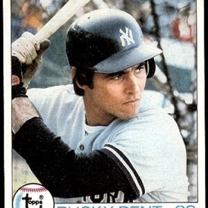 1979 Topps # 485 Bucky Dent New York Yankees (Baseball Card) NM/MT Yankees