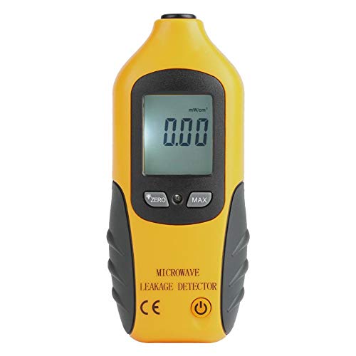 HtM2 Microwave Leakage Detector, LCD Display High Precision Radiation Meter Tester No Need Recalibration