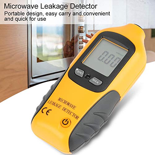 HtM2 Microwave Leakage Detector, LCD Display High Precision Radiation Meter Tester No Need Recalibration