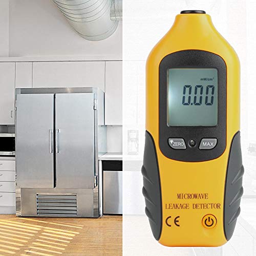 HtM2 Microwave Leakage Detector, LCD Display High Precision Radiation Meter Tester No Need Recalibration