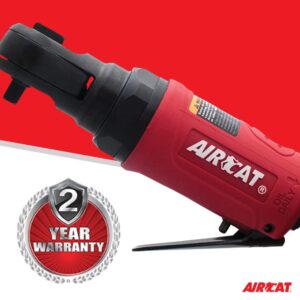 AIRCAT Pneumatic Tools 807-25: Mini Palm Ratchet 300 RPM, 35 ft-lbs Maximum Torque - 1/4-Inch