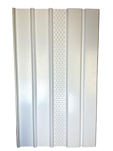 Mobile Home Skirting Vinyl Underpinning Vented Panel White 16" W x 35" L (Pack of 10)