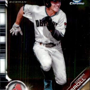 2019 Bowman Draft Chrome#BDC-125 Corbin Carroll Arizona Diamondbacks Baseball Card