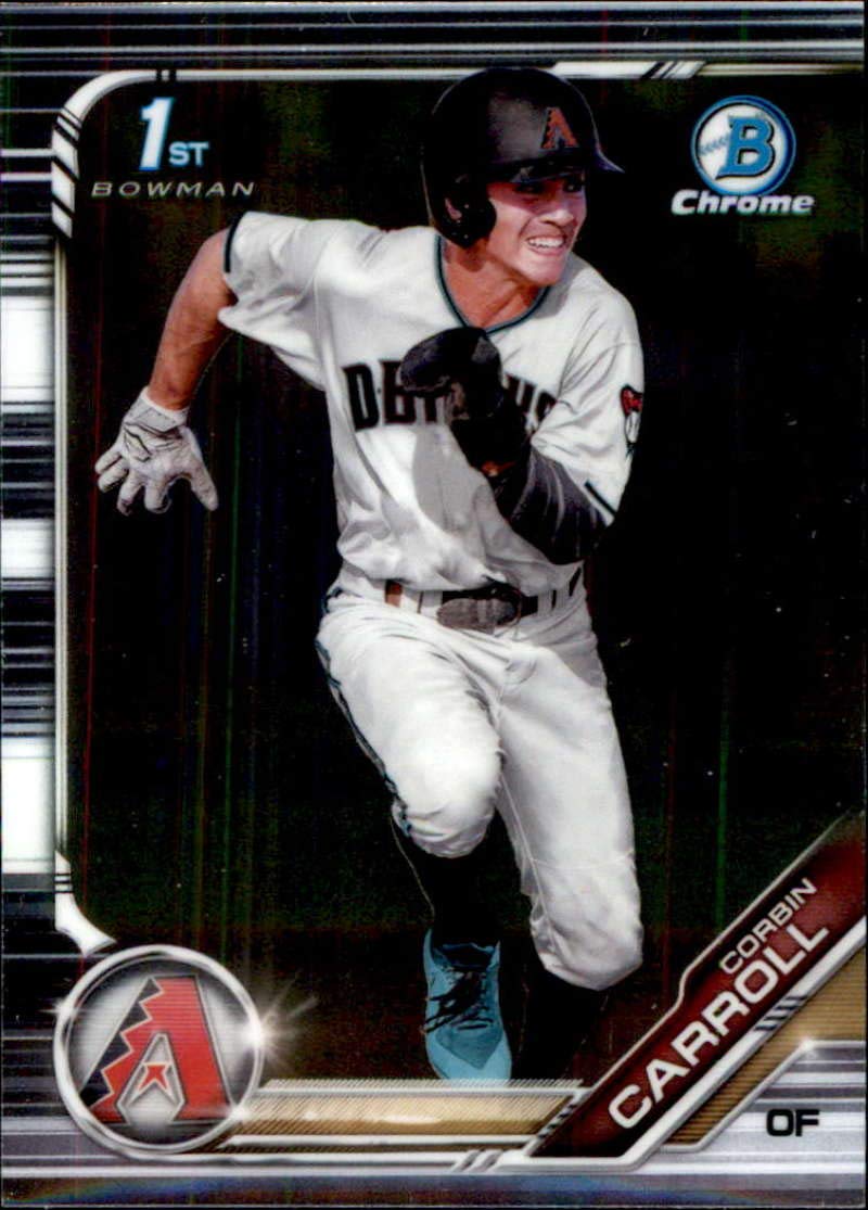 2019 Bowman Draft Chrome#BDC-125 Corbin Carroll Arizona Diamondbacks Baseball Card