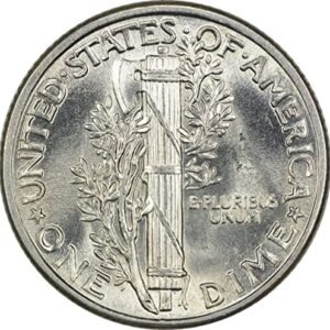 1939 P Mercury Dime Uncertified MS64