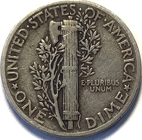 1944 P Mercury Silver Dime Seller Very Fine