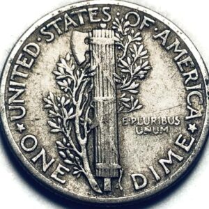 1944 P Mercury Silver Dime Seller Very Fine