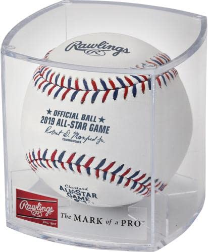 Rawlings 2019 MLB All-Star Game Logo Baseball with Case - MLB Unsigned Miscellaneous