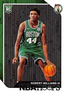 2018-19 nba hoops basketball #269 robert williams iii boston celtics rc rookie card made by panini