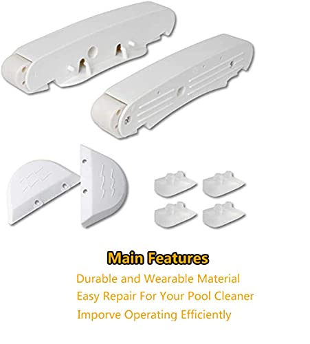 2023 𝙐𝙥𝙜𝙧𝙖𝙙𝙚 AXV417WHP Pool Cleaner Pod Swing Kit,AXV604WHP Front and Rear Bezels, White AXV414P Pod Shoes Compatible with Hayward Navigator Pool Vac Ultra Pool Cleaner Parts