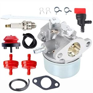 hsk845 carburetor for toro s200 tecumseh 640309 hsk850 8204d 8204e 8327c 8327d 8222d 8222e 8221f 8222c replaces 632537a 640093 fits craftsman 536.885211 snapper le19 snow blower