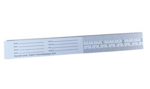 FixtureDisplays® 50" Paper Tape Measure Disposable Infant Head Ruler Physical Team Sports Measure 15053-100PK-NF