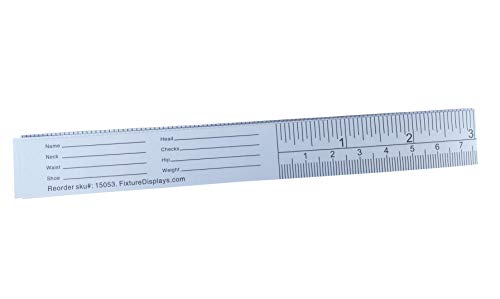 FixtureDisplays® 50" Paper Tape Measure Disposable Infant Head Ruler Physical Team Sports Measure 15053-100PK-NF