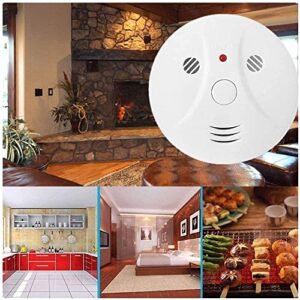 3 Pack Combination Smoke and Carbon Monoxide Detector Battery Operated, Travel Portable Photoelectric Fire&Co Alarm for Home, Kitchen