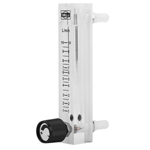 lzq-7 flowmeter 1-10 lpm, air flow meter with control valve acrylic oxygen/air/gas flowmeter measurement tools