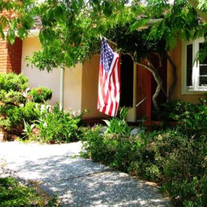 American Flag 4x6 FT Embroidered Stars, Sewn Stripes, Brass Grommets USA US Flag Polyester Durable long Lasting for Outdoor Use