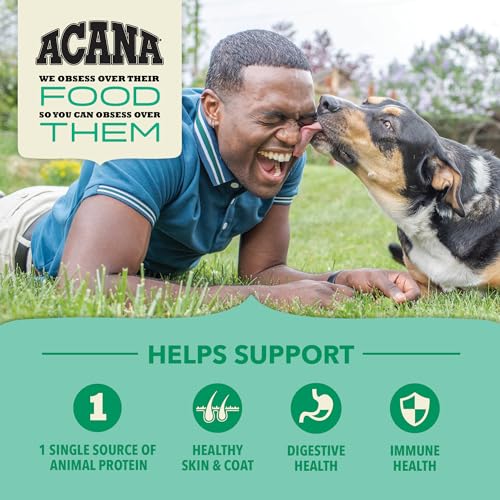 ACANA Wholesome Grains Dry Dog Food, Lamb & Pumpkin Recipe, 22.5lb