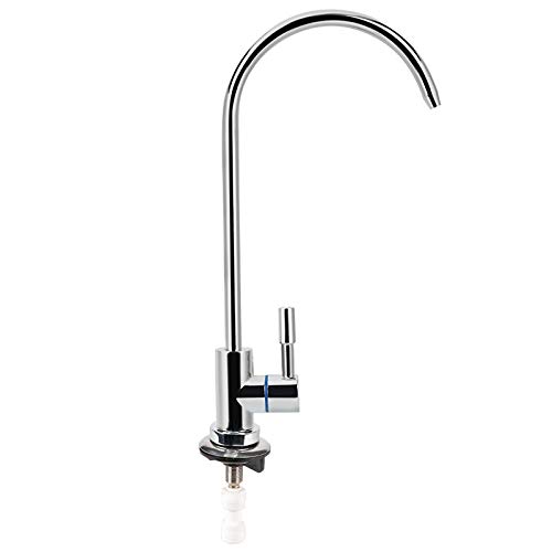 Maxmartt Drinking Water Faucet Mini Swan Neck Drinking Water Filter Tap RO Water Faucet Reverse Osmosis Purifier Filtration Drinking Water Filter Faucet