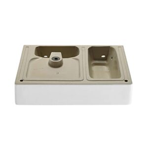 Swiss Madison SM-WS323 St. Tropez Wall Hung Sink with Right Side Faucet Mount