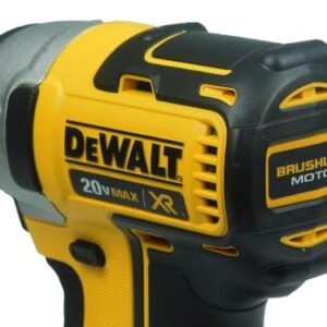 Dewalt DCF887B 20-Volt MAX XR Lithium-Ion Cordless Brushless 3-Speed 1/4 Inch Impact Driver (Tool-Only) (Non-Retail Packaging) (Renewed)