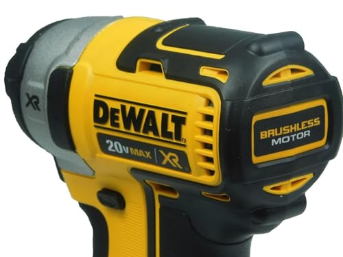 Dewalt DCF887B 20-Volt MAX XR Lithium-Ion Cordless Brushless 3-Speed 1/4 Inch Impact Driver (Tool-Only) (Non-Retail Packaging) (Renewed)