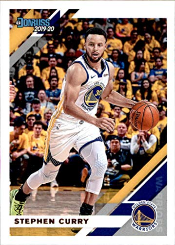 2019-20 Donruss Basketball #64 Stephen Curry Golden State Warriors Official NBA Trading Card by Panini America