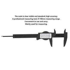 Dial Vernier Caliper, 0.01mm Accuracy Plastic Fast Precise Measurement Tool Vernier Measure Tool for Biomedical Industry, 0-150mm(Yellow)