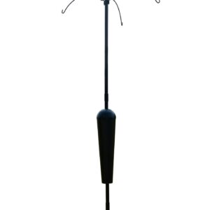 Squirrel Stopper Sequoia Squirrel Proof Pole System with 4 Hanging Stations - Bird Feeder Pole System Only