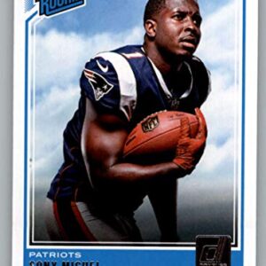 2018 Donruss Football #310 Sony Michel RC Rookie Card New England Patriots Rated Rookie Official NFL Trading Card