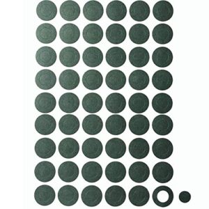 Maxmoral 200pcs 18650 Lithium Battery Insulator Rings Hollow Paper Pad Electrical Insulation Ring Adhesive Cardboard Sticker(Red+Green)