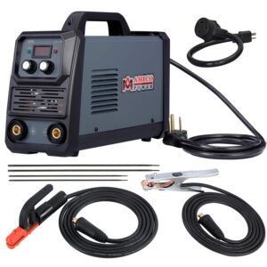 amico arc-180, 180-amp stick arc & lift-tig combo welder, 100-250v wide voltage, 80% duty cycle, compatible with all electrodes: e6010 e6011 e6013 e7014 e7018 etc