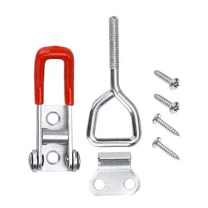 6 Pack Adjustable Toggle Latch Clamp 4001, 330 Lbs 150Kg Holding Capacity, 4001 Heavy Duty Quick Release Pull Latch Toggle Clamp