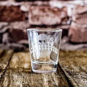 2oz Cthulhu Shotglass LASER