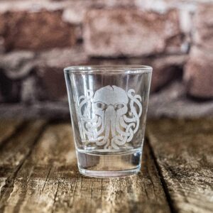 2oz Cthulhu Shotglass LASER