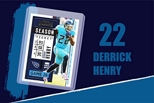 Derrick Henry Football Cards Assorted (5) Bundle - Tennessee Titans Trading Card