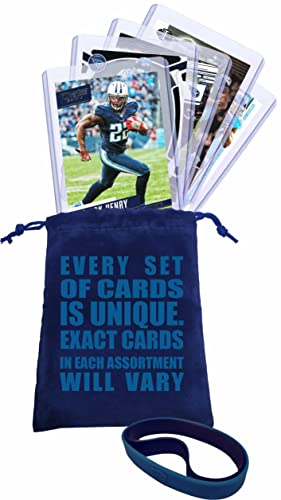 Derrick Henry Football Cards Assorted (5) Bundle - Tennessee Titans Trading Card