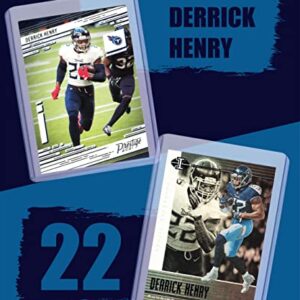 Derrick Henry Football Cards Assorted (5) Bundle - Tennessee Titans Trading Card