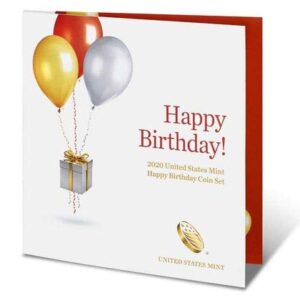 2020 S Birthday Set 2020 Happy Birthday Coin Set By US Mint PR