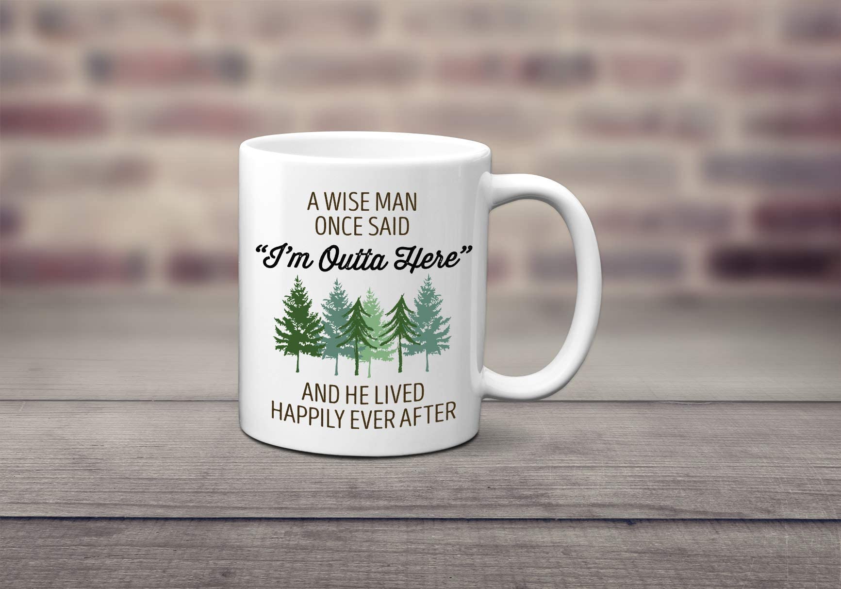 CANARY ROAD I'm Outta Here Retirement Mug | Divorce Gift Men | Retirement Gift for Men | Retirement Party Decor | Coworker Retirement | Retiree Gift | Boss Retirement