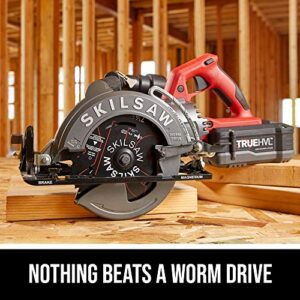 SKIL 48V 7-1/4" TRUEHVL Cordless Worm Drive Skilsaw Circular Saw Kit with 2 TRUEHVL Batteries - SPTH77M-21